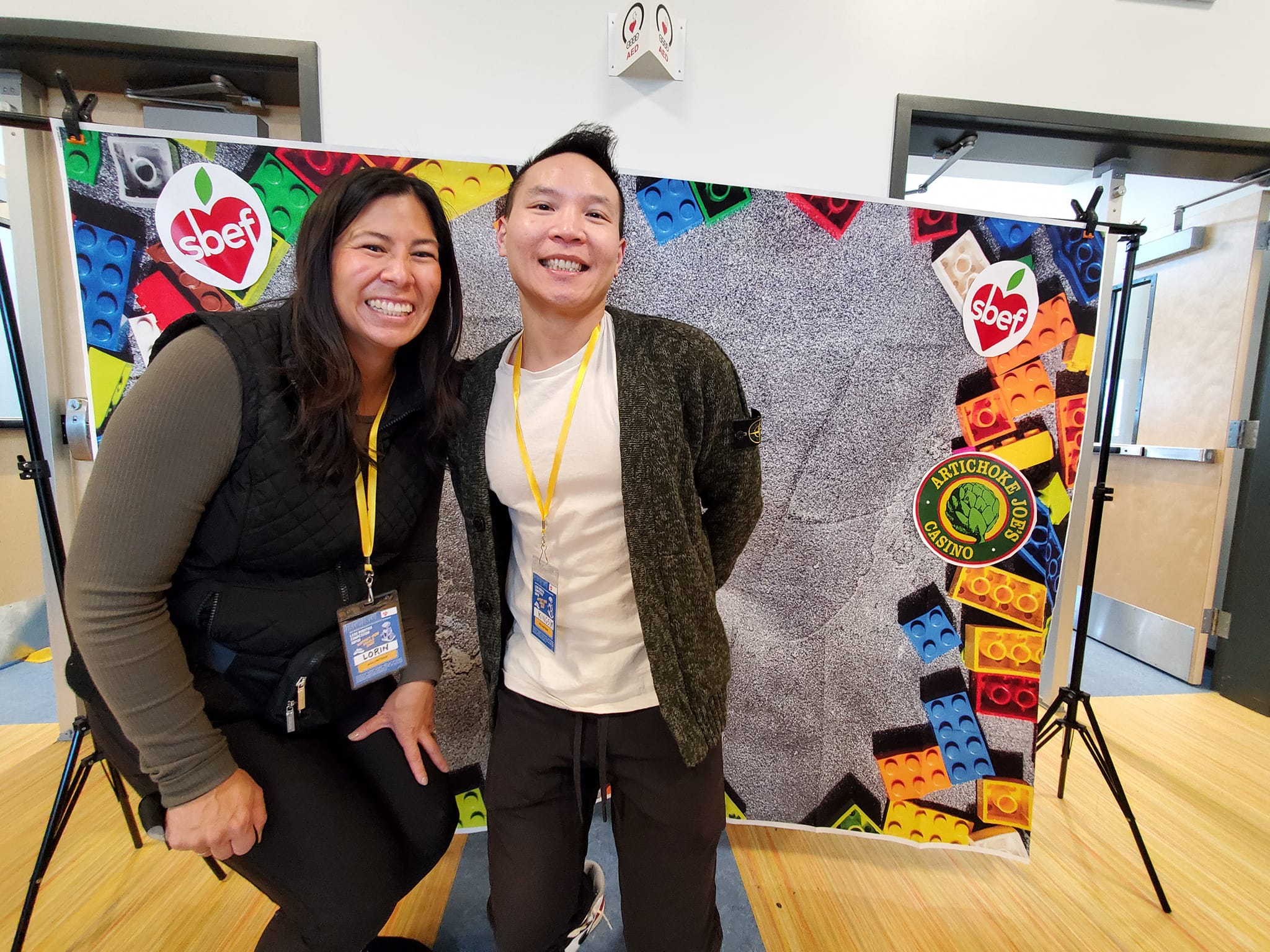 Thank You, SBEF Volunteers Kingsley Ma & Lorin Lee | San Bruno ...